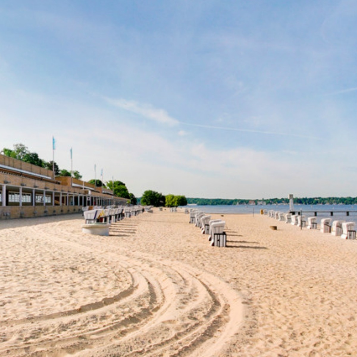 Verwunderlich Strandbad Wannsee Berliner Bãder Wannseebadweg Berlin Fotos